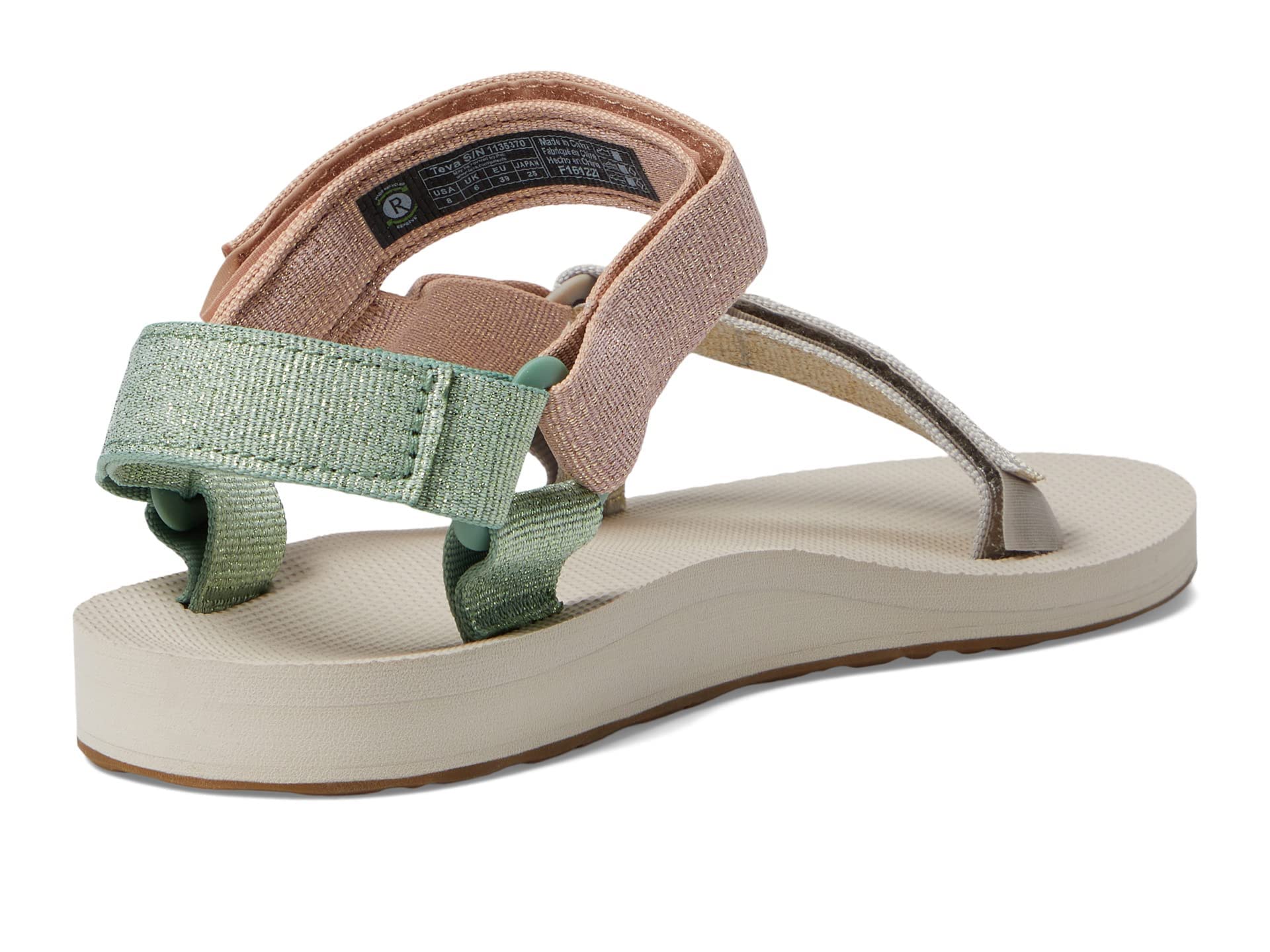 Teva Women's Original Universal Sandal, Metallic Clay Multi, 8