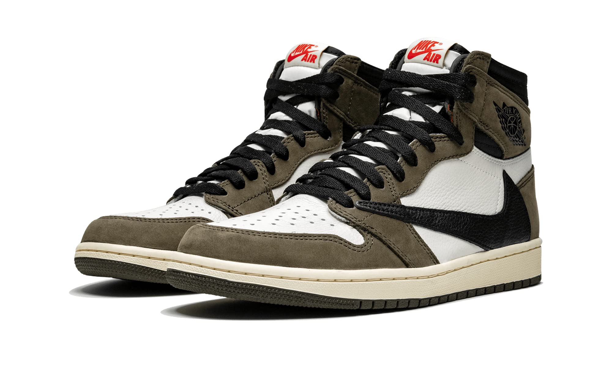 Nike Jordan Mens Air Jordan 1 High OG TS SP CD4487 100 Travis Scott - Size 7.5