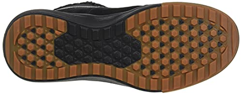Vans Men's Hi-Top Trainers Sneaker, Suede Black Black, 10