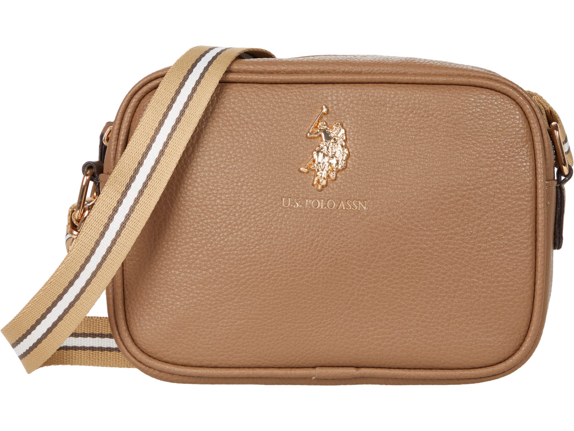 U.S. Polo Assn. DHM Crossbody Taupe One Size