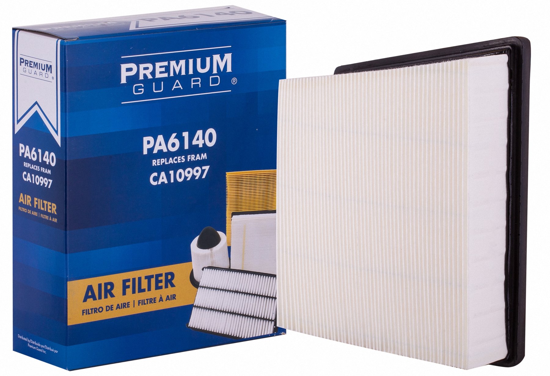 PG Engine Air Filter PA6140 | Fits 2013-11 Ford Fiesta 1.6L