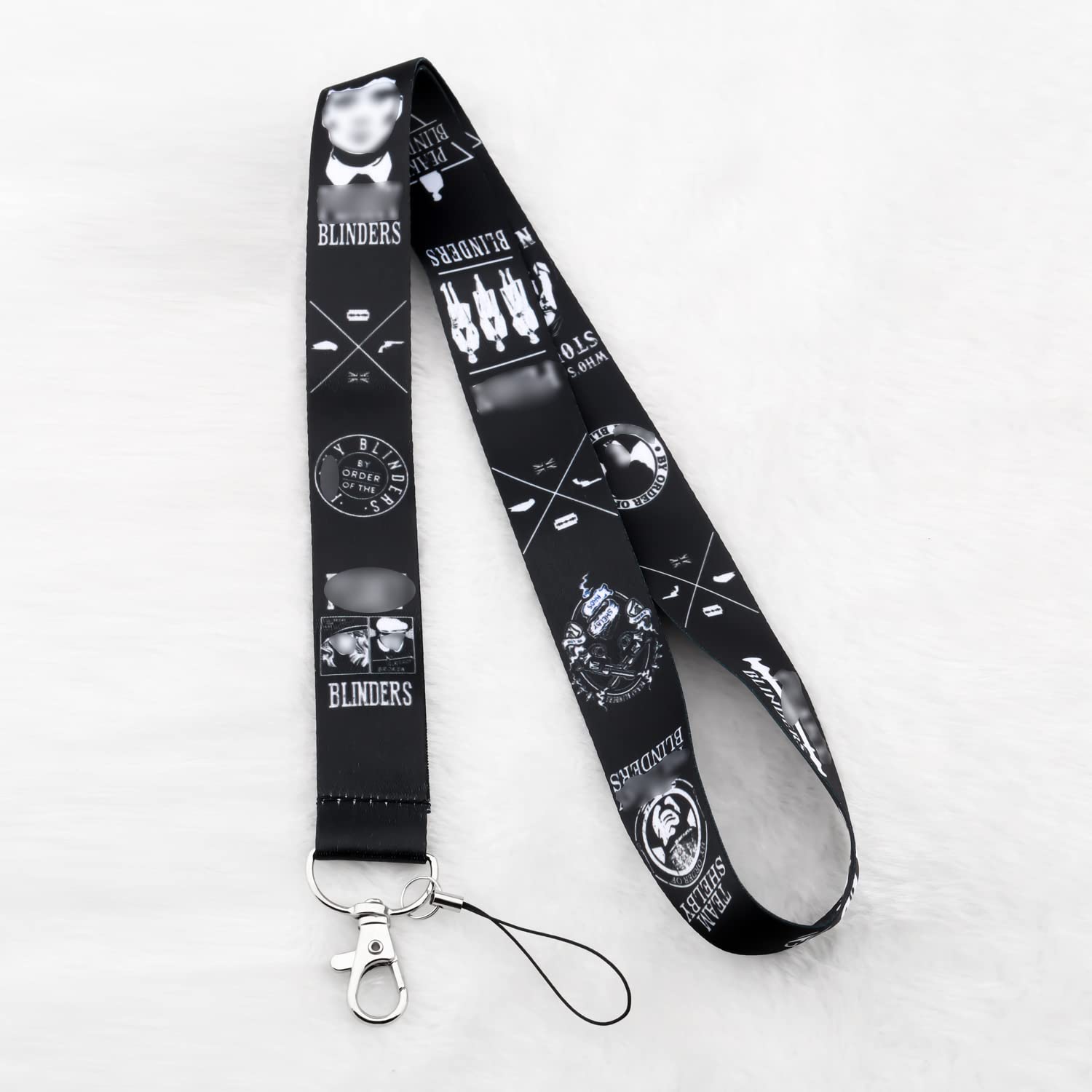 WSNANG Blinders Inspired Gift Blinders ID Card Holder Keychain Blinders TV Show Fans Gift (Blinders Black ID)