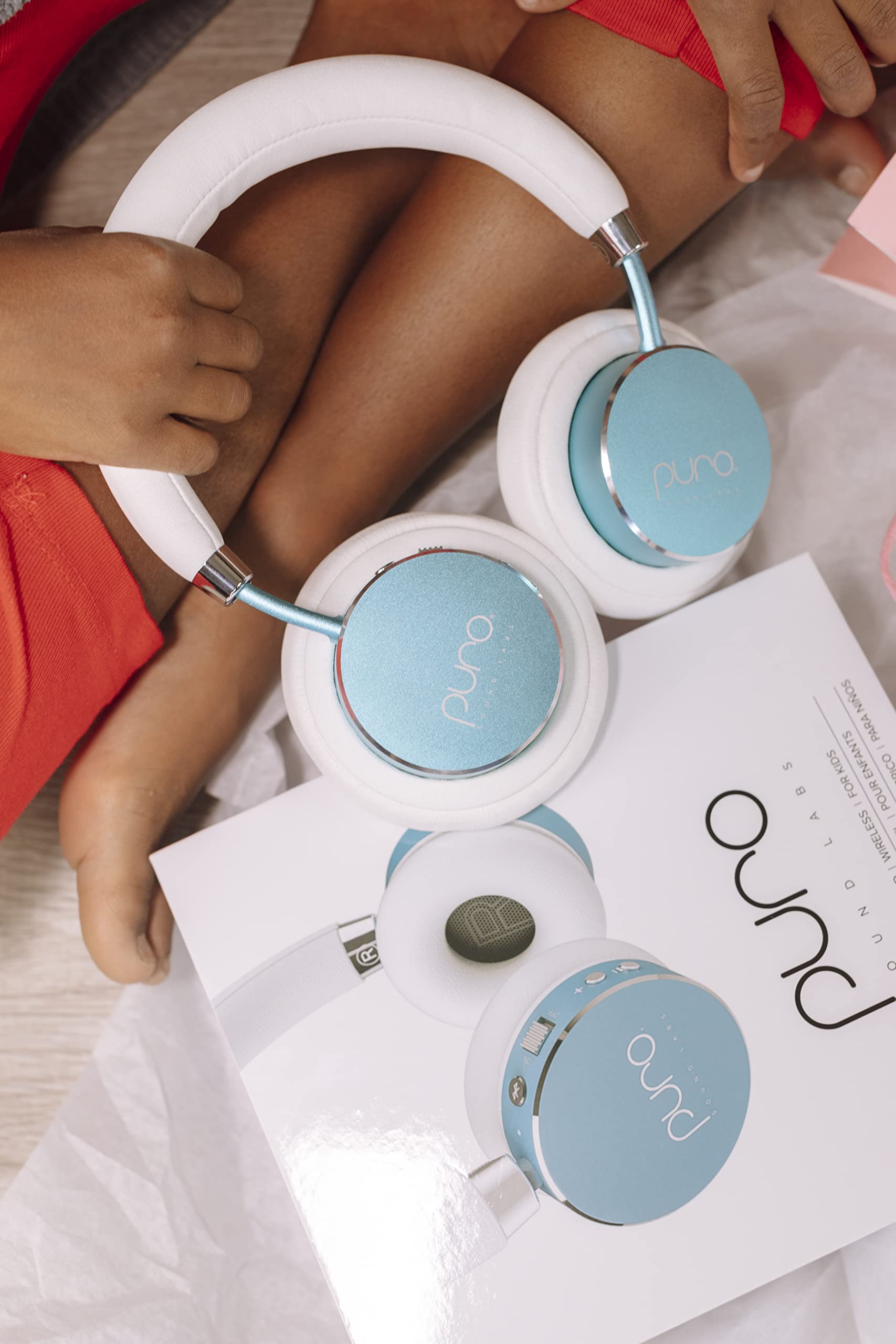 Puro Sound Labs BT2200s Plus Volume Limited Kids’ Bluetooth Headphones (Teal)