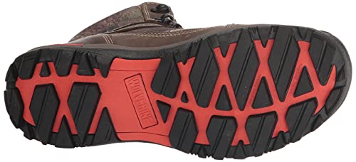 Wolverine Men's Sightline Waterproof Insulated Mid Calf Boot, Gravel/Timber, 9.5