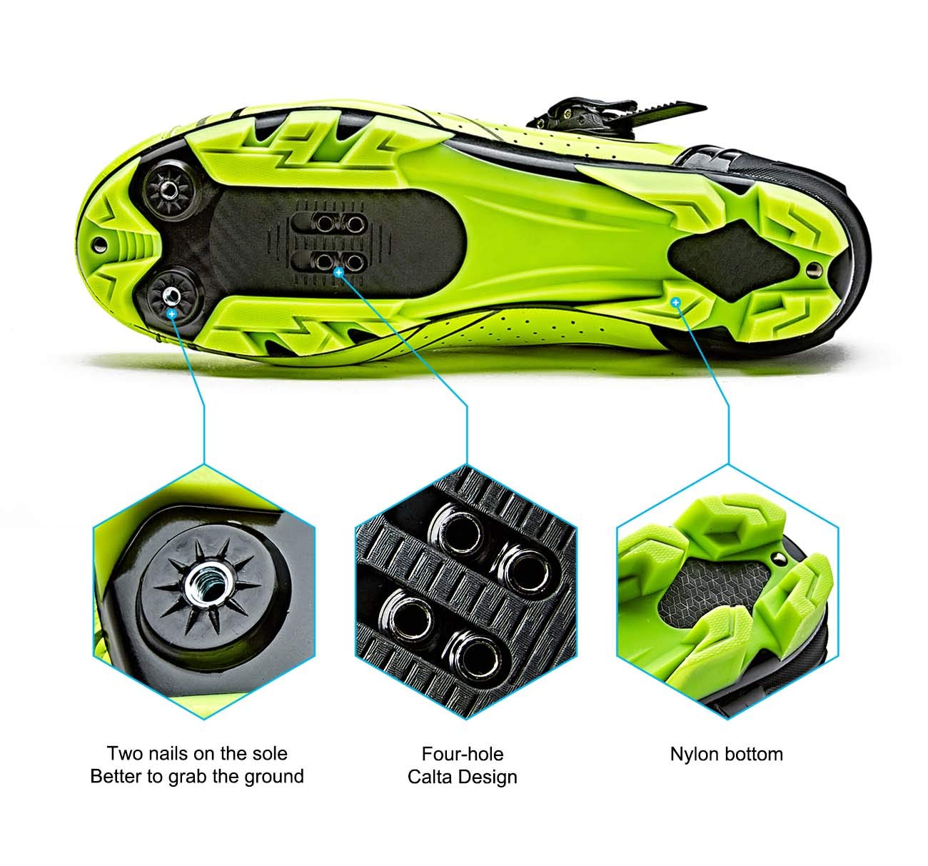 Santic SPD Shoes Mtb Shoes Mountain Bike Shoes