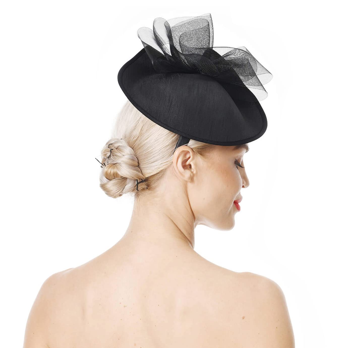 VINTAGEHAT Kentucky Derby Fascinators for Women - Tea Party Headbands Mesh Flower Bowknot Pillbox Hats