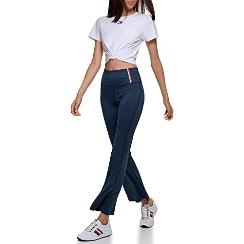 Tommy Hilfiger Sport Womens Sport Legging,Navy Combo,Medium