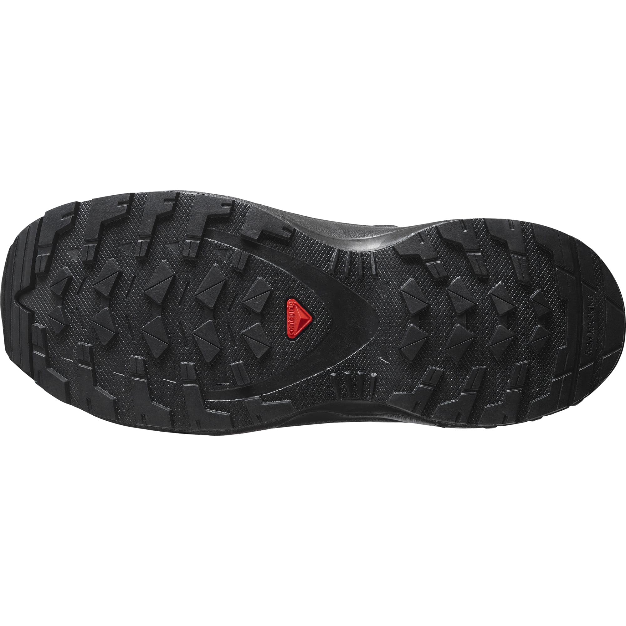 Salomon Junior XA PRO V8 CLIMASALOMON™ WATERPROOF Outdoor Shoes for Kids, Black / Black / Ebony, 1