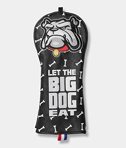 U SUCK AT GOLF Expertly Crafted Synthetic Leather Golf Head Cover - Ideal for Woods and Drivers - Tour Quality Golfing Accessories with Unique Designs - Perfect Christmas or Father’s Day Golfing Gift