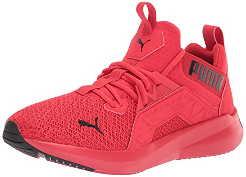 PUMA Men's SOFTRIDE ENZO NXT Sneaker, High Risk Red-Puma Black, 9.5