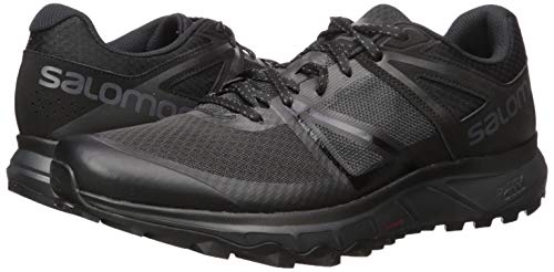 Salomon Men's Trailster Trail Running Shoes, PHANTOM/Black/Magnet, 12.5