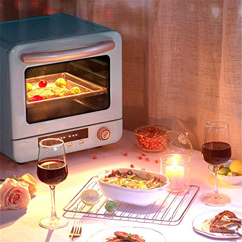 Oven Built in Electric Single Oven Stainless Steel Premium Convection Halogen Oven Cooker Mini Oven and Grill Ideal for Roasting,Baking (2) (1)