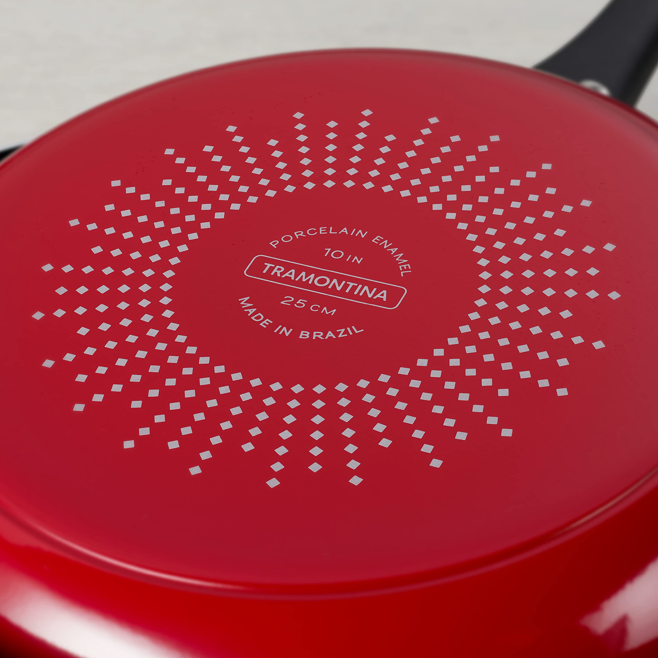 Tramontina Nonstick Fry Pan Set Aluminum 3 Pk (Red), 80156/060DS
