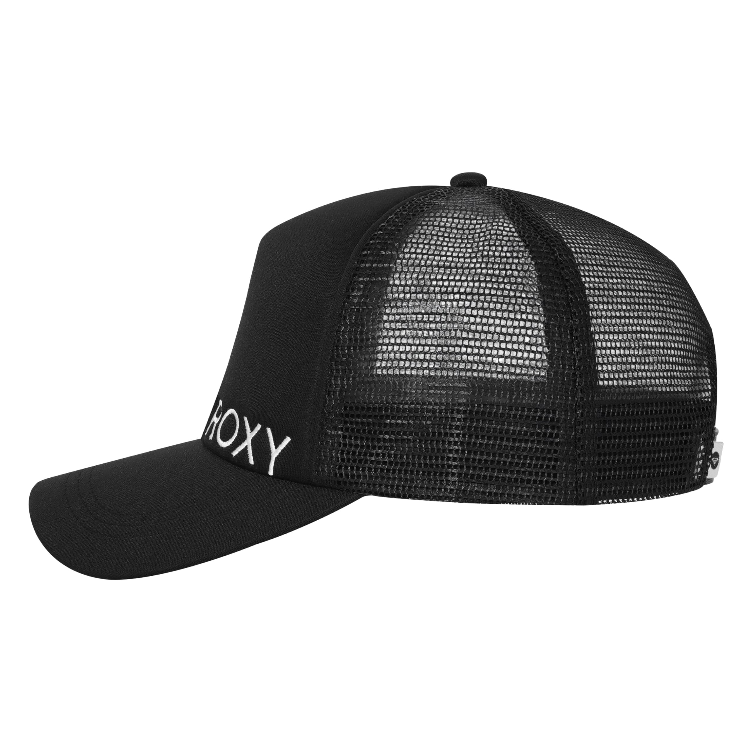 Roxy womens Finishline Trucker Hat Baseball Cap, Anthracite 20, One Size US