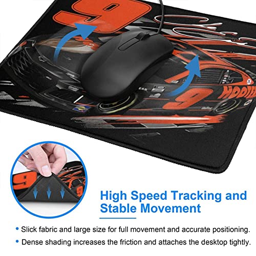 RATRIG Chase Elliott 9 Mouse Pad, Laptop Office Desk Accessories Wireless Mouse Pad Mouse Pad Non-Slip Water Resistant Desk Mat Premium Computer Accessories
