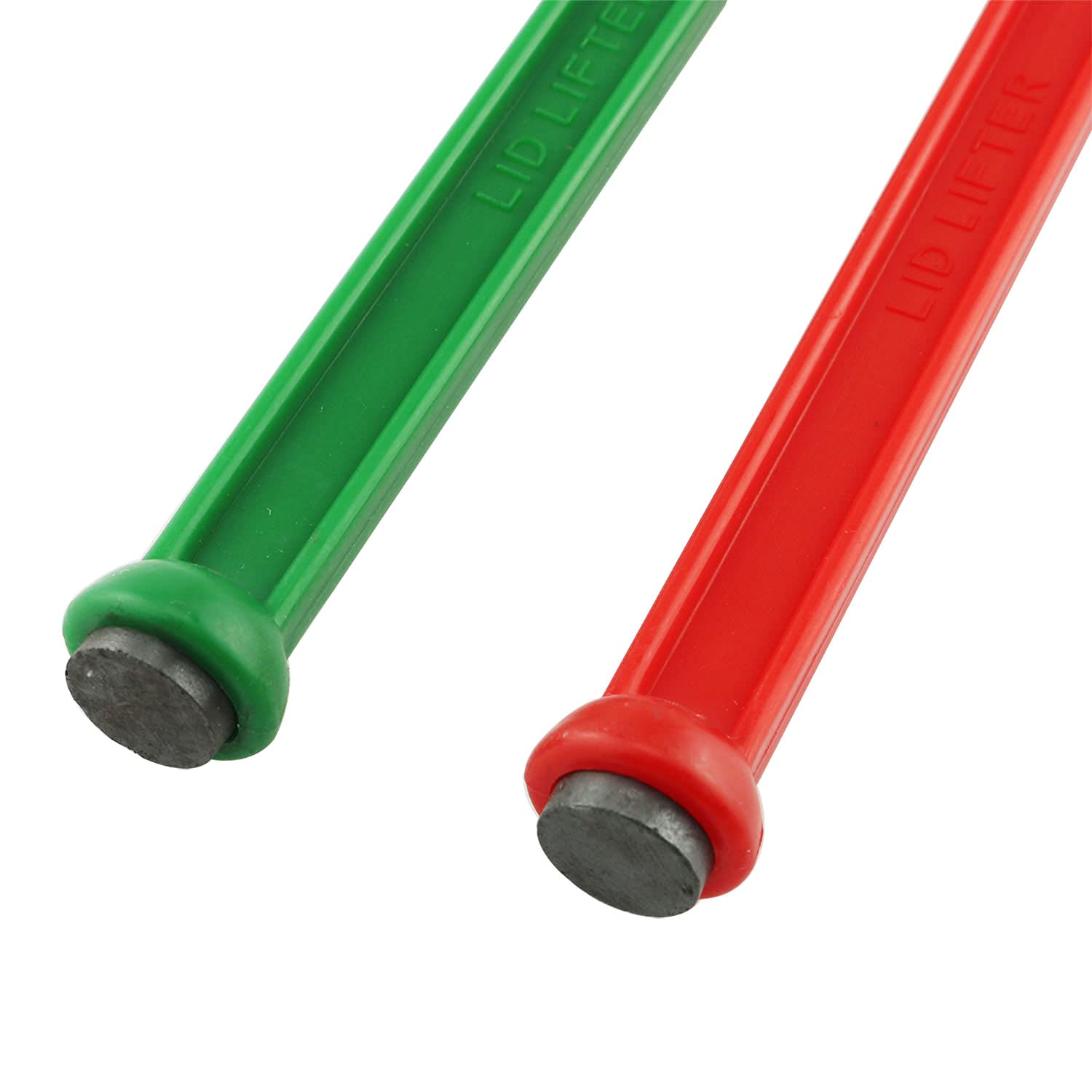 YHXiXi Canning Kit 2PCS Canning Bubble Popper Bubble Removers and 2PCS Jar Lid Lifter Magnetic Lid Lifters Green and Red