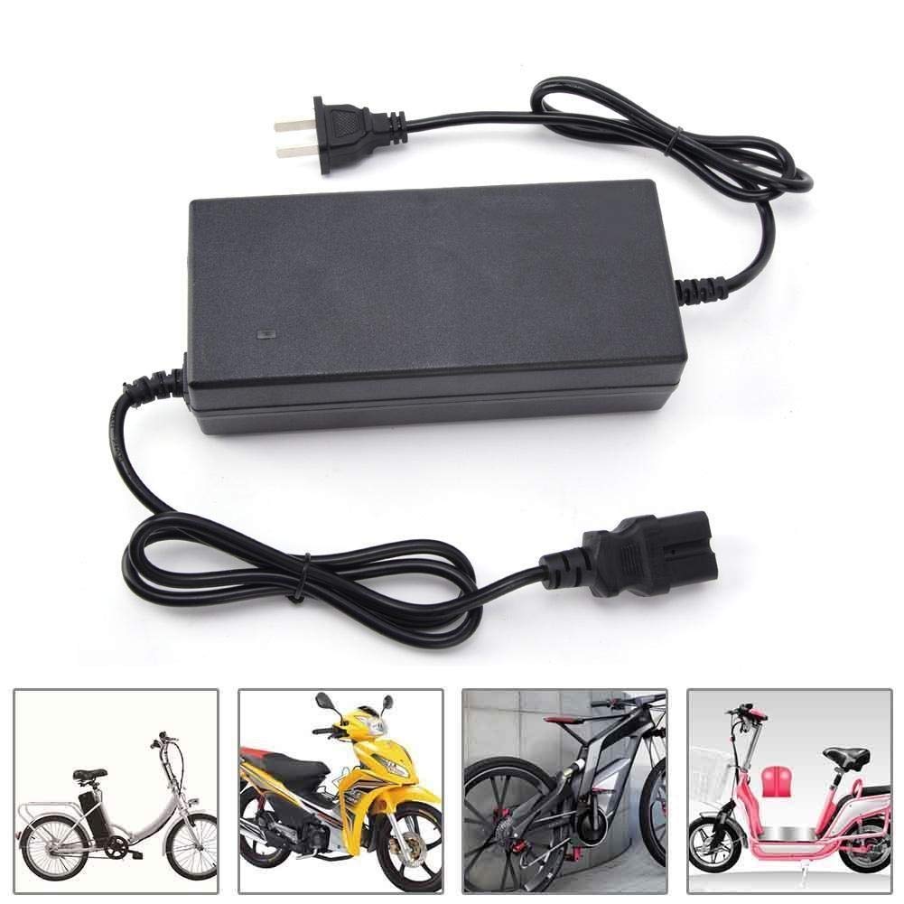 REOUG Scooter Charger,24V 20A Plastic Portable Lithium Battery Charger for Electric Scooter Bicycle Output DC29.4V 3A US Plug 100-240V()
