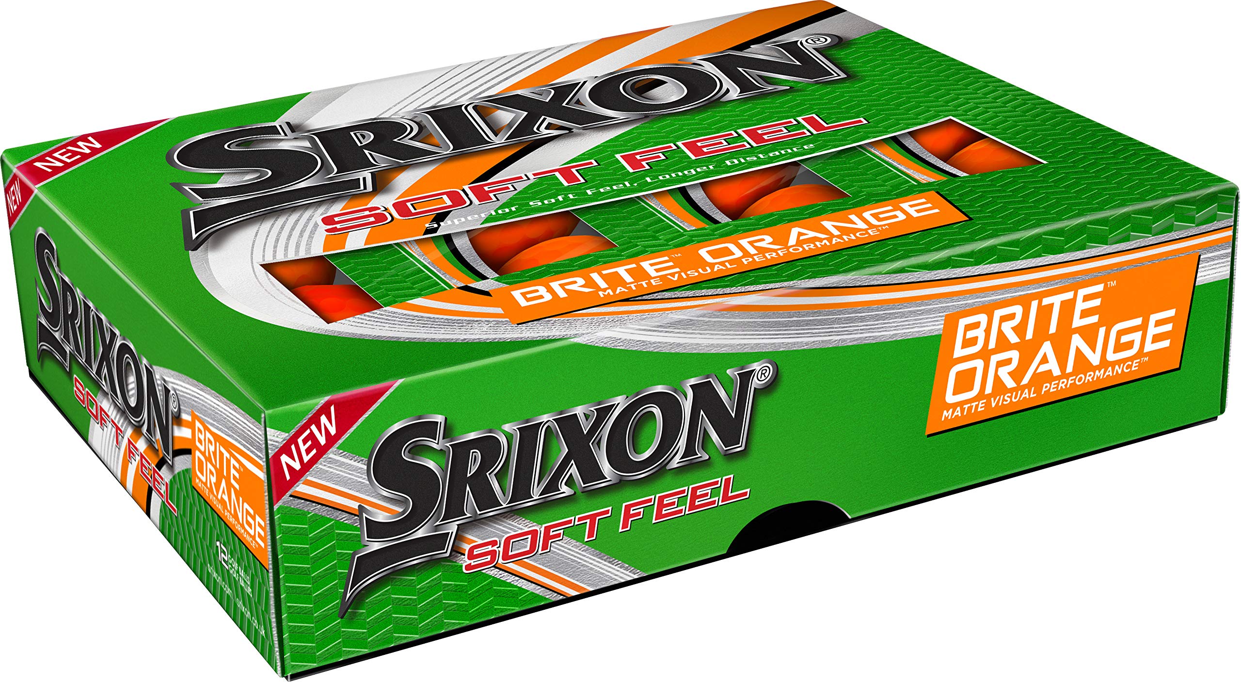 Srixon Soft Feel 12 Brite Green, Large
