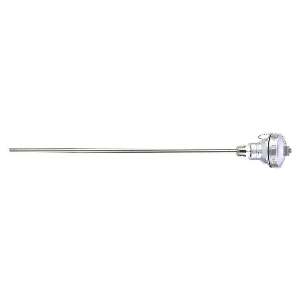 RTD Temperature Sensor, RTD PT100 Temperature Sensor Probe 1/2" NPT Thread Thermocouple Terminal Head,Simple and Easy to Install(400mm/15.7)