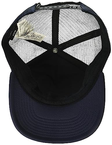 Quiksilver Men's Foamslayer Snapback Trucker Hat, Navy Blazer, One Size