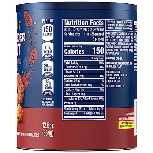 PLANTERS Apple Cider Donut Cashews, 12.5 OZ