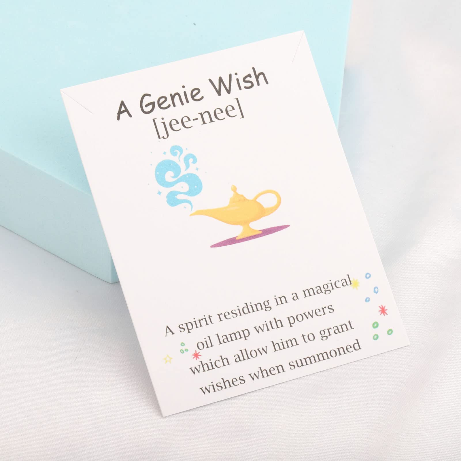 UJIMS Aladding Magic Lamp Bracelet Jasminee Princess Movie Gift Magic Wish Lamp Necklace Gift for Her (MagicWishLampNecklace)