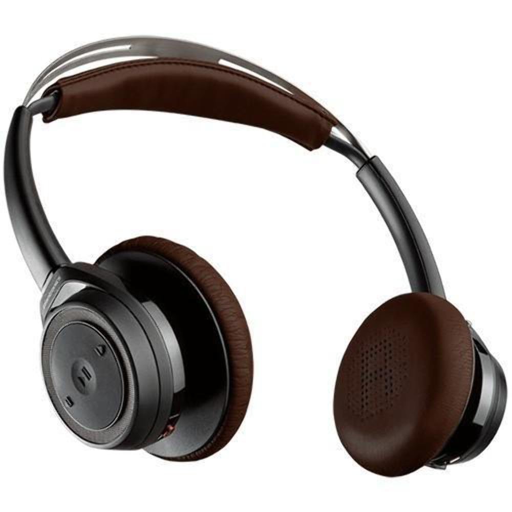 Plantronics Backbeat Sense - Wireless Headphones with MIC (White/Tan)