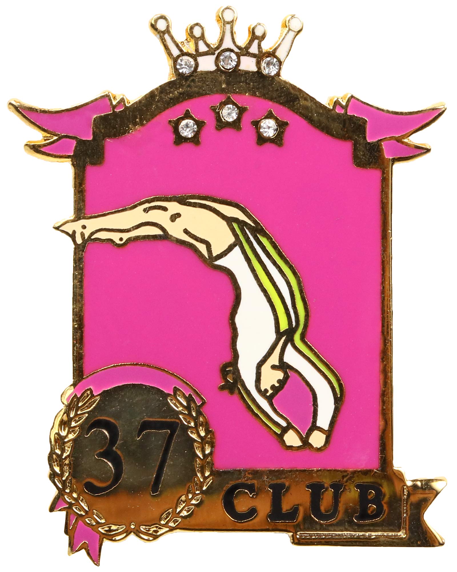 Snowflake Designs Club 37 All Around Gymnastics Pin - #1567