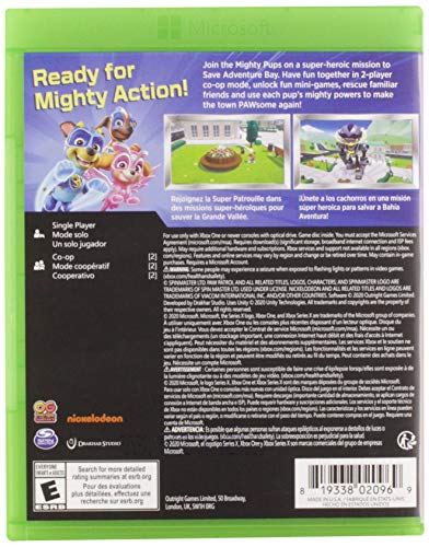 Paw Patrol Mighty Pups Save Adventure Bay - Xbox One