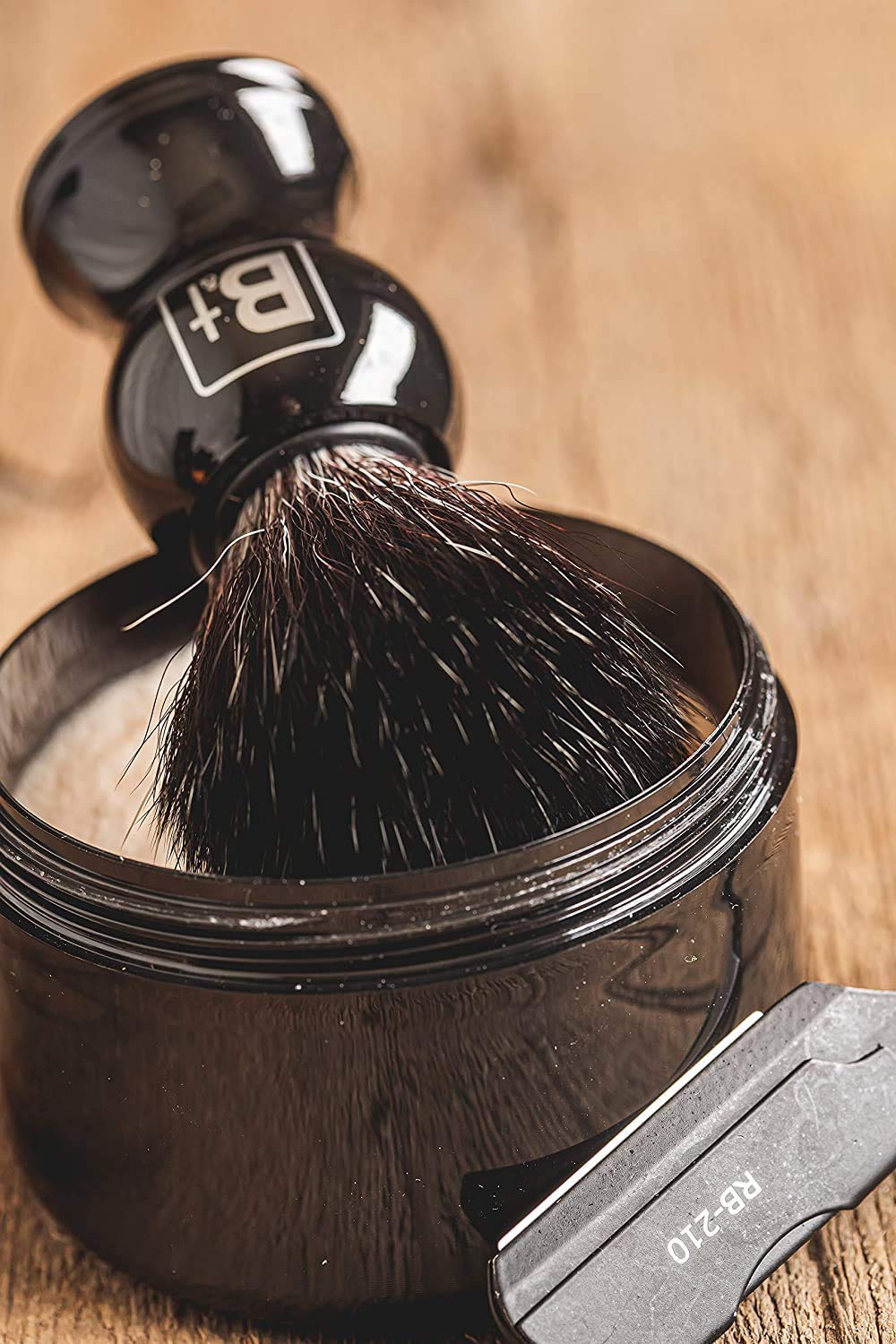 Pure Badger Hair Wet Shaving Brush – Bib & Tucker, Shave Care for Men