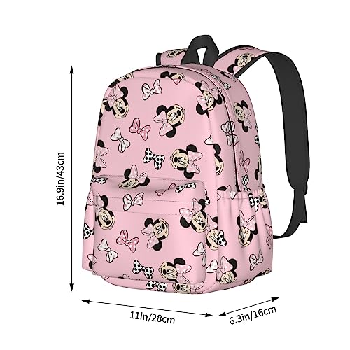 SSNDFVY Large Capacity Cute Anime Cartoon Adult Travel Backpack For Men Women Notebook Laptop Bags Hiking Camping Work -S20