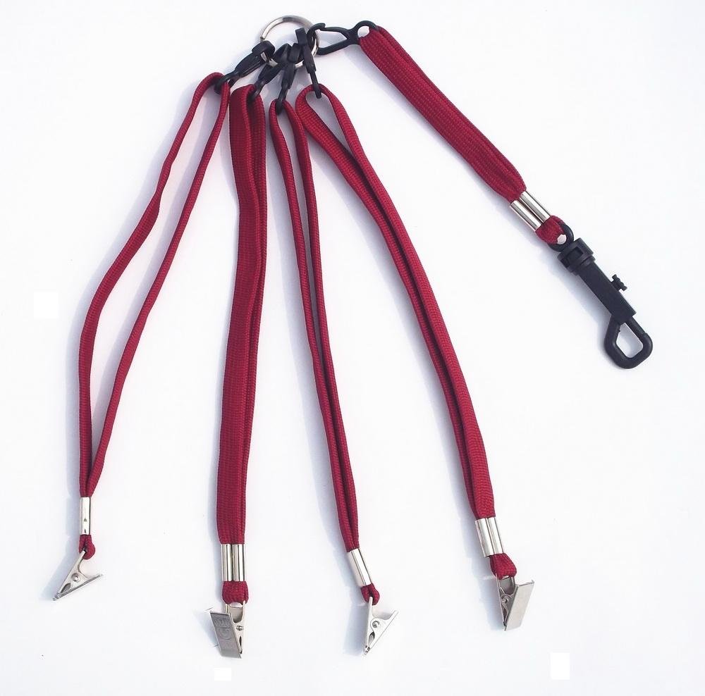 Stop Losing Golf Head Covers - A99Golf Leash Strap 4 III with Bag Strap (Red)