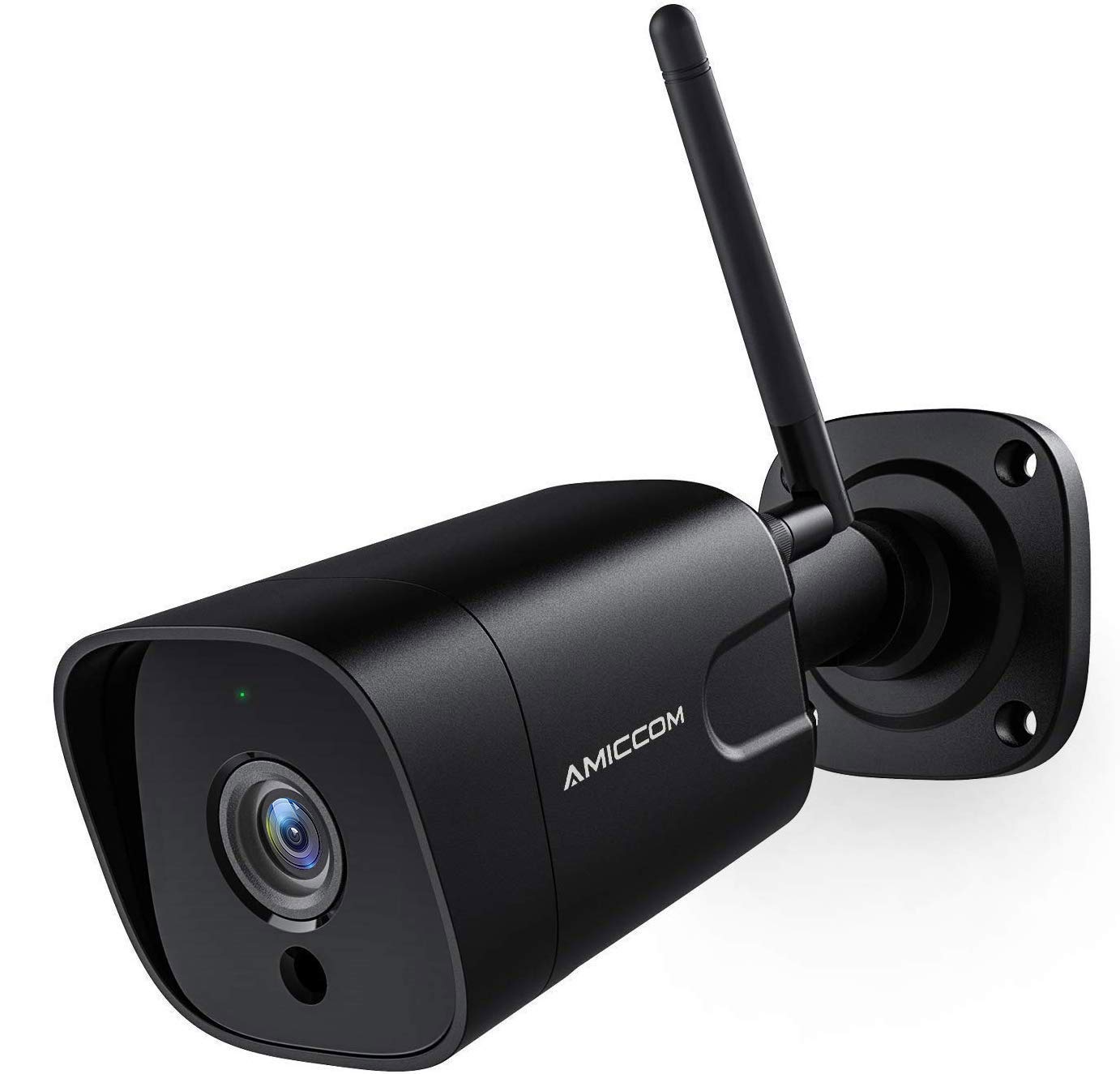 Outdoor Security Camera, 1080P WiFi Camera Wireless Surveillance Cameras, PIR Smart Motion Detection, IP Camera with IP66 Waterproof, IR Night Vision, Activity Alert, Deterrent Alarm - iOS, Android
