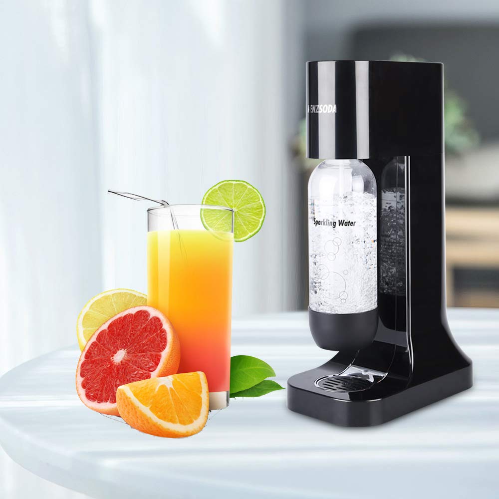 Soda Maker Sparkling Water Maker with 1L Carbonized Bottle(It does not include the cylinder)