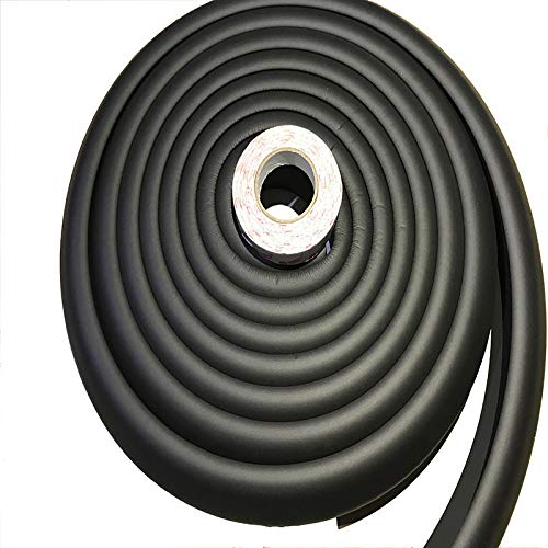 SCXCOPIDO Baby Safety Corner Edge Protector,Child Furniture Corner Protectors Bumper,Baby Proofing Edge Corner Guards Black 16.4ft