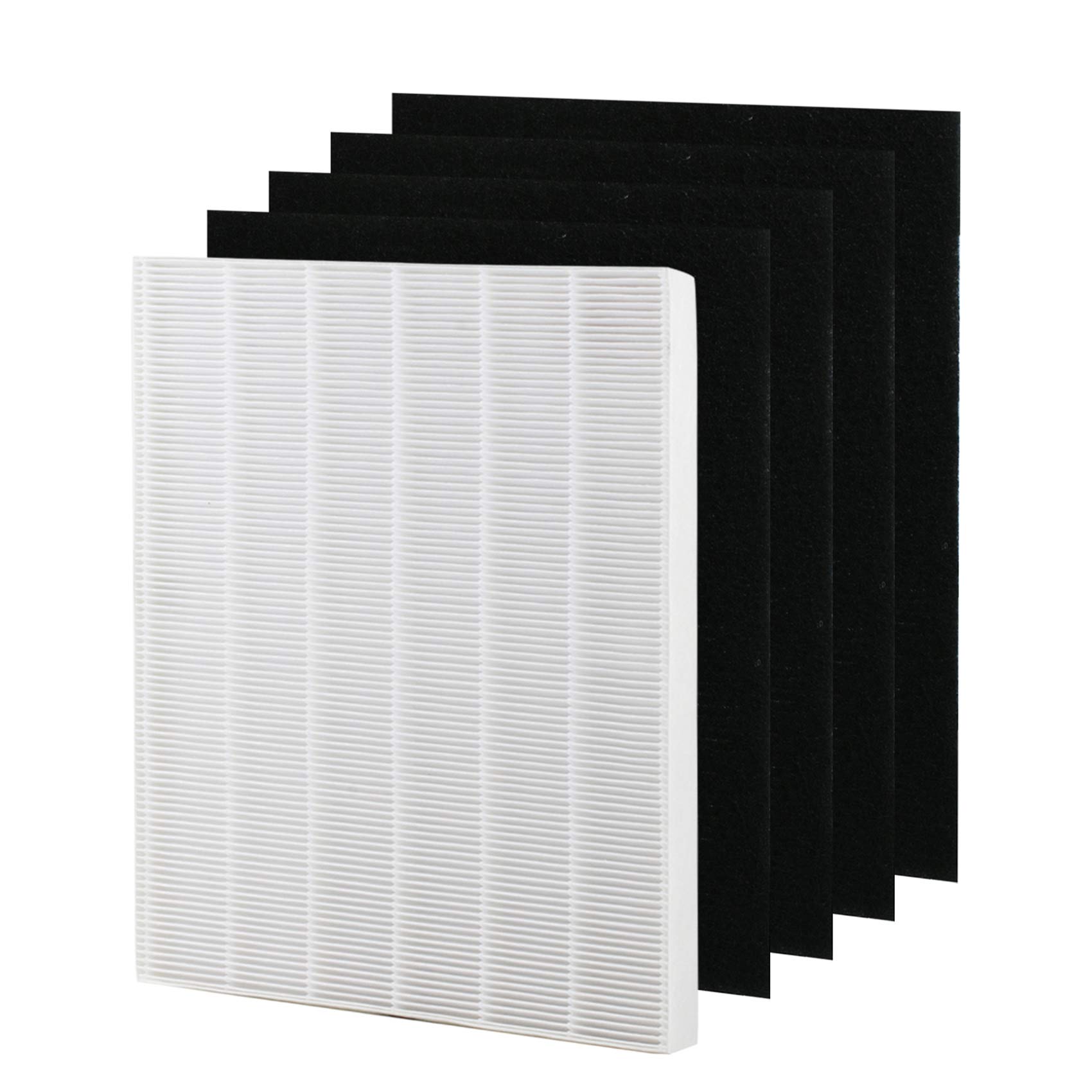 Replacement Hepa and Carbon Filters Compatible with Winix 115115,Size 21 , Filter A Compatible Winix PlasmaWave C535, 5300-2, P300, 5300