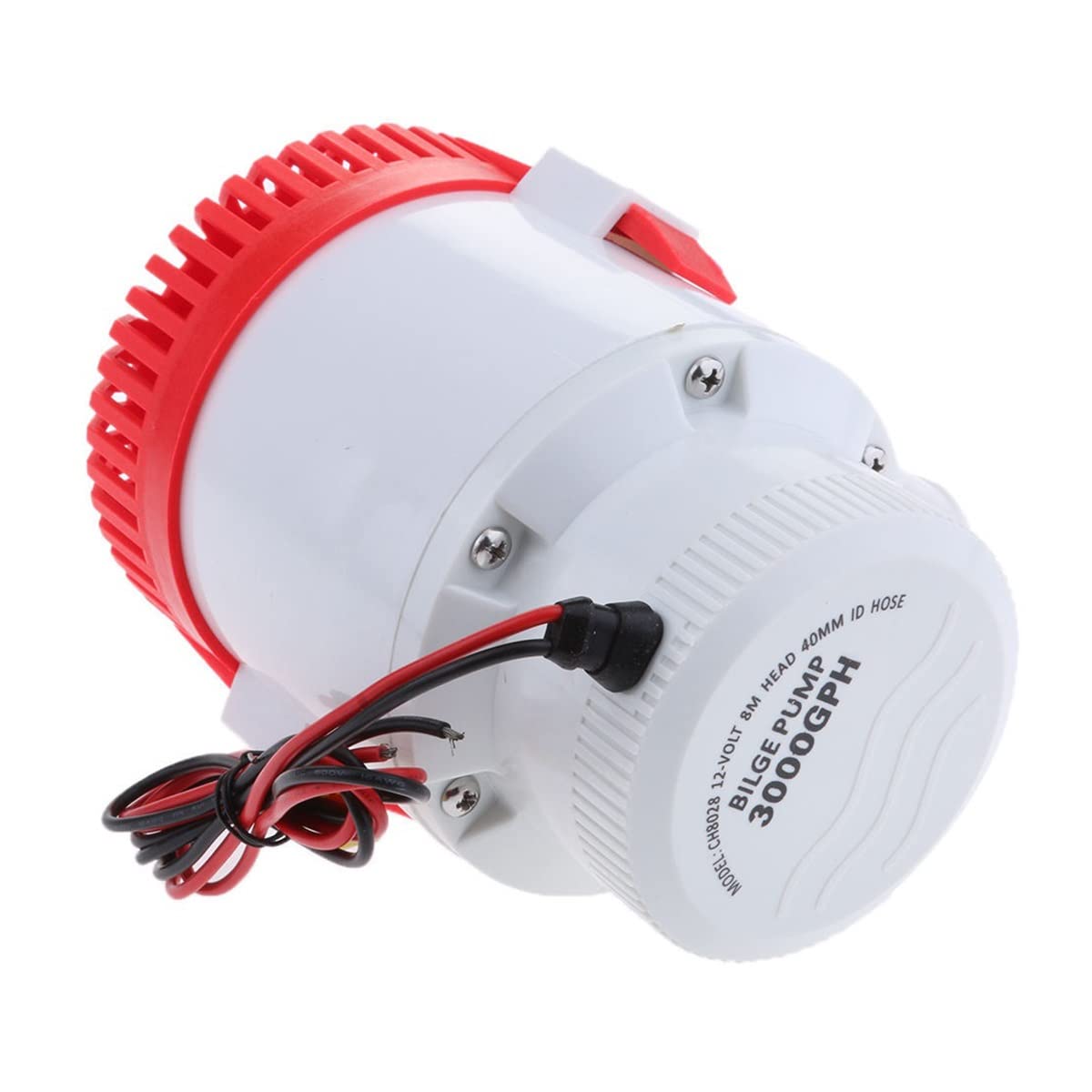 XuuSHA Hand Bilge Pump 3000 GPH 12v Electric Bilge Pumps Heavy Duty Motor Bilge Pump Automatic