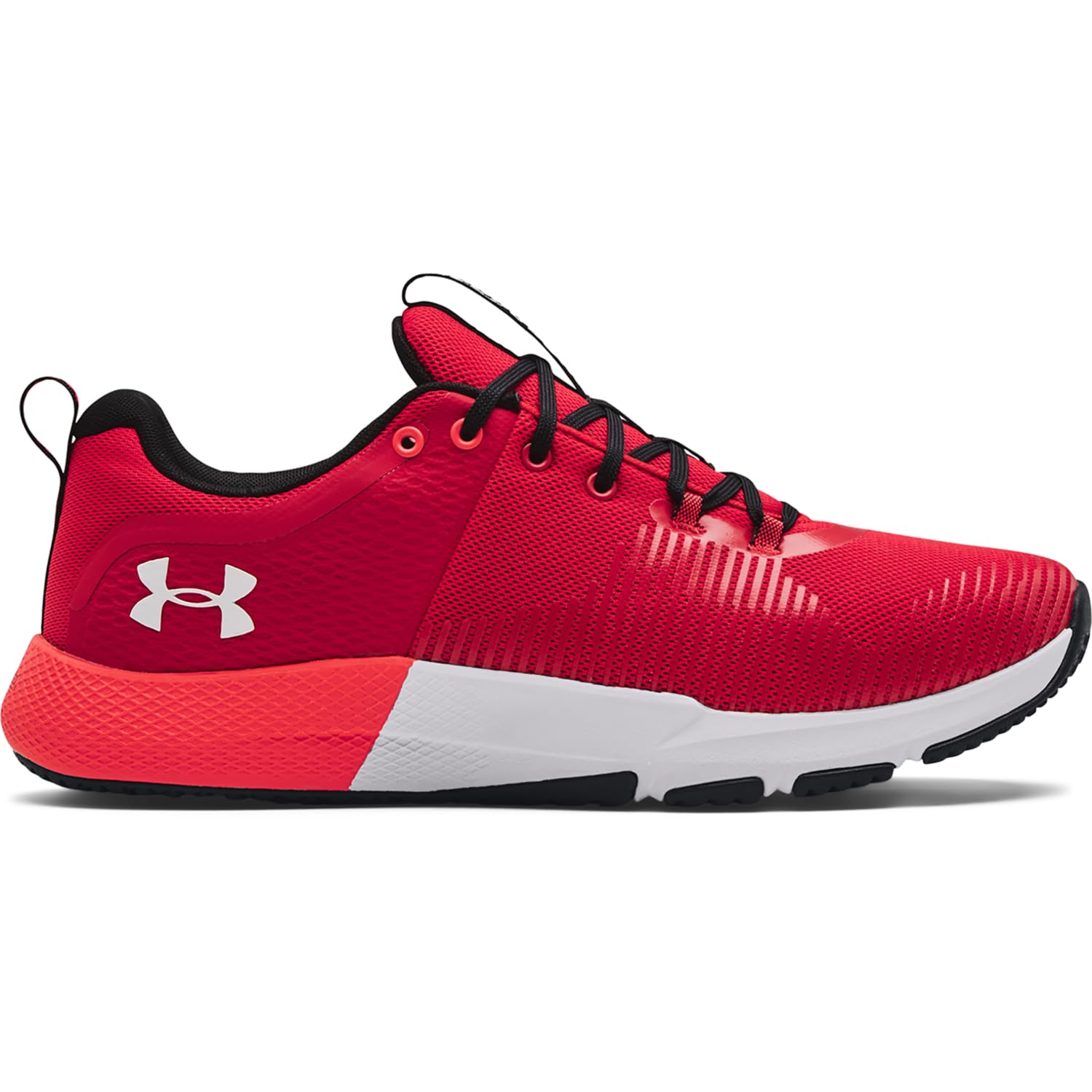 Under Armour Men's Charged Engage Cross Trainer, Red (601)/White, 14