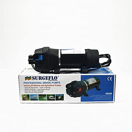 XuuSHA Hand Bilge Pump AC220V 110V Electric Vacuum Reciprocating Marine High Pressure Water Supply Pump FL-41/43 Bilge Pump Automatic (Voltage : 12V)