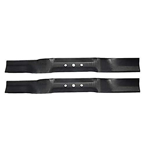Set of 2 New Rolled Air-Lift Blade Fits Toro, Fits Exmark 20030, 20033, 20036, 20040, 20042, 20043, 20053, 20054, 20056, 20057, 20090 Models Interchangeable with 108-0954-03, 108-3762-03, 108-3