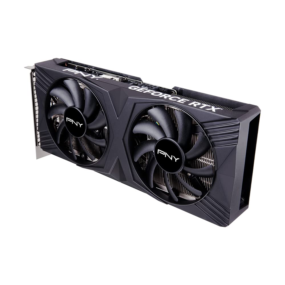 PNY GeForce RTX™ 4060 Ti 8GB Verto™ Dual Fan Graphics Card DLSS 3 (128-bit, PCIe 4.0, GDDR6, HDMI/DisplayPort, Supports 4k, 2 Slot)