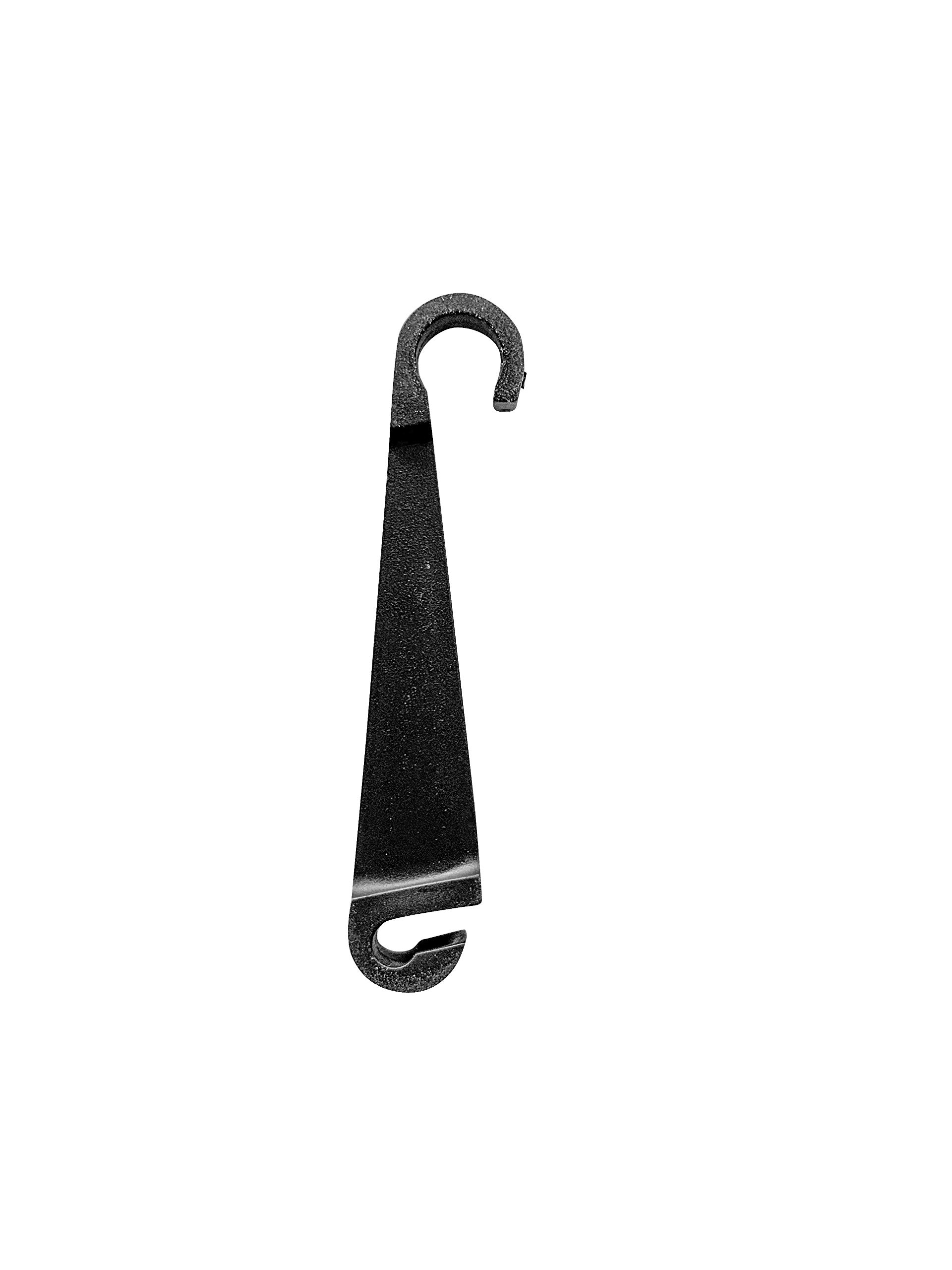 SURE SITE Clay Pigeon Target Hangers 10-Pack. Small, Lightweight, Reusable with Hooks on Each End. Attach to Fence, Line. Orange for Excellent Visibility. Holds Clay Targets, Water Balloons, Cans