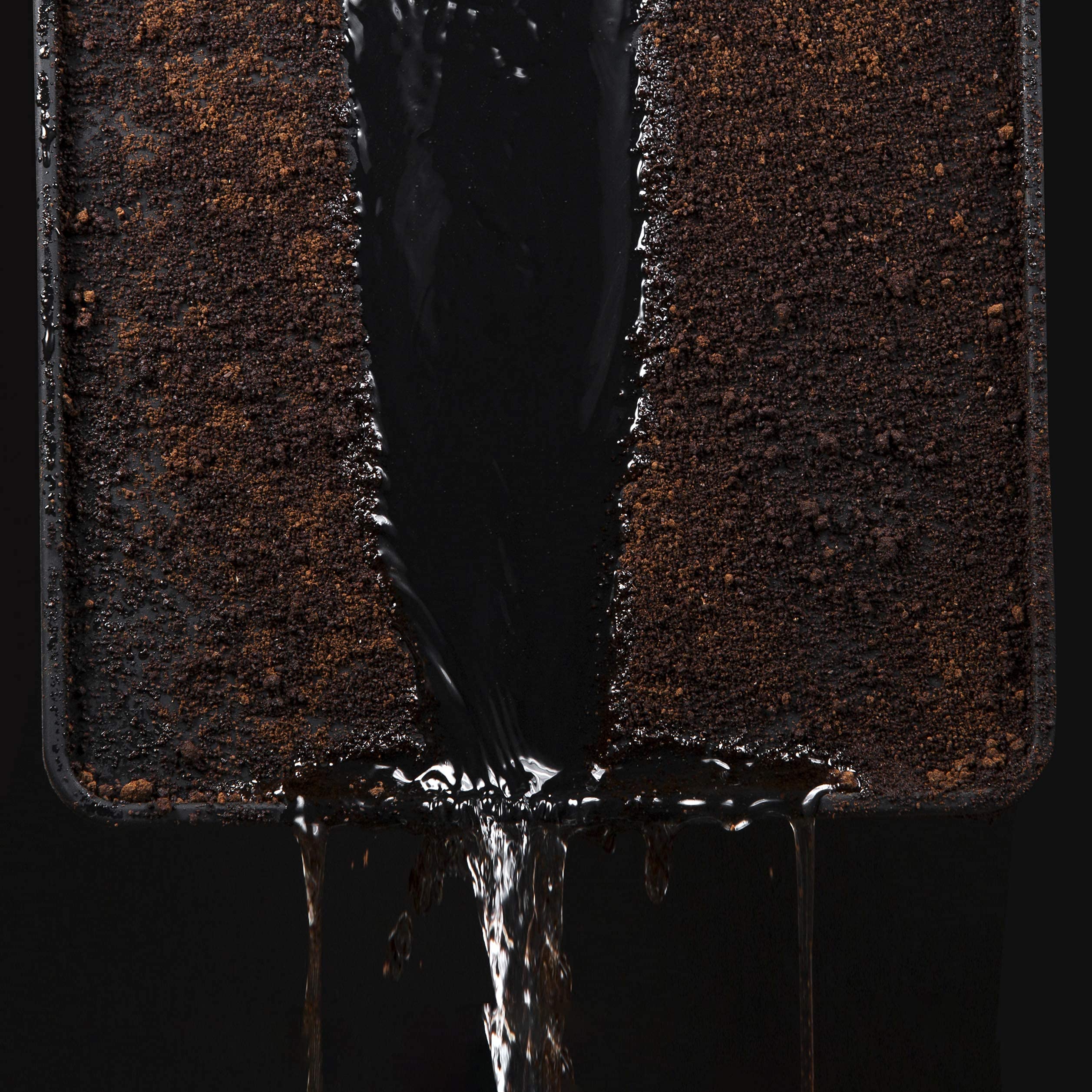 Yolococa Coffee Tamper Mat Food Grade Silicone Rubber Espresso Mat 8 Inch X 6 Inch Black