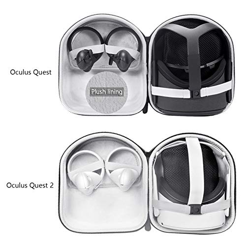 WOONITH VERSAINSECT Protective Cover Storage Bag Carrying Case for -Oculus Quest 2 VR Headset