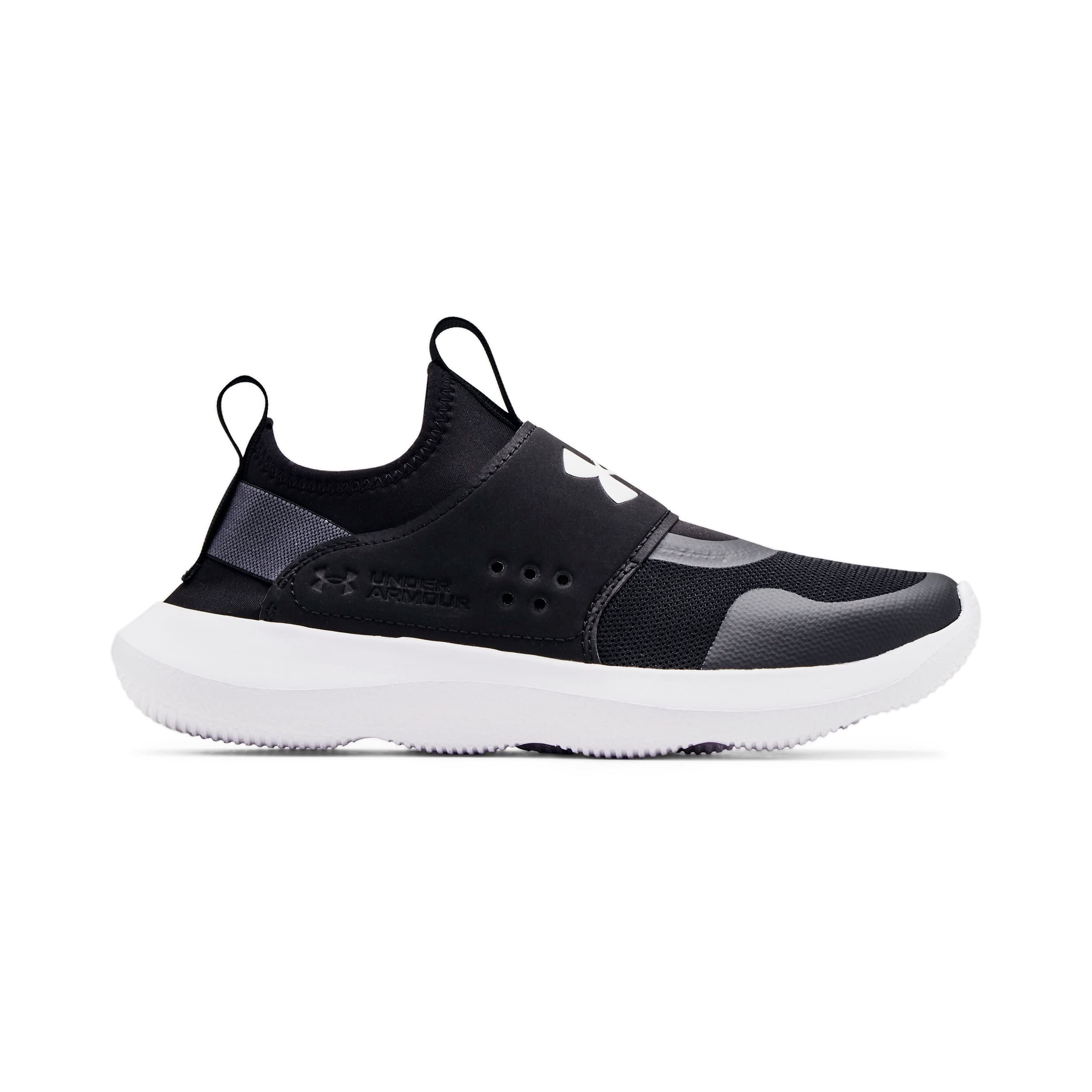 Under Armour Women's Runplay, Black/White, 8 Medium US