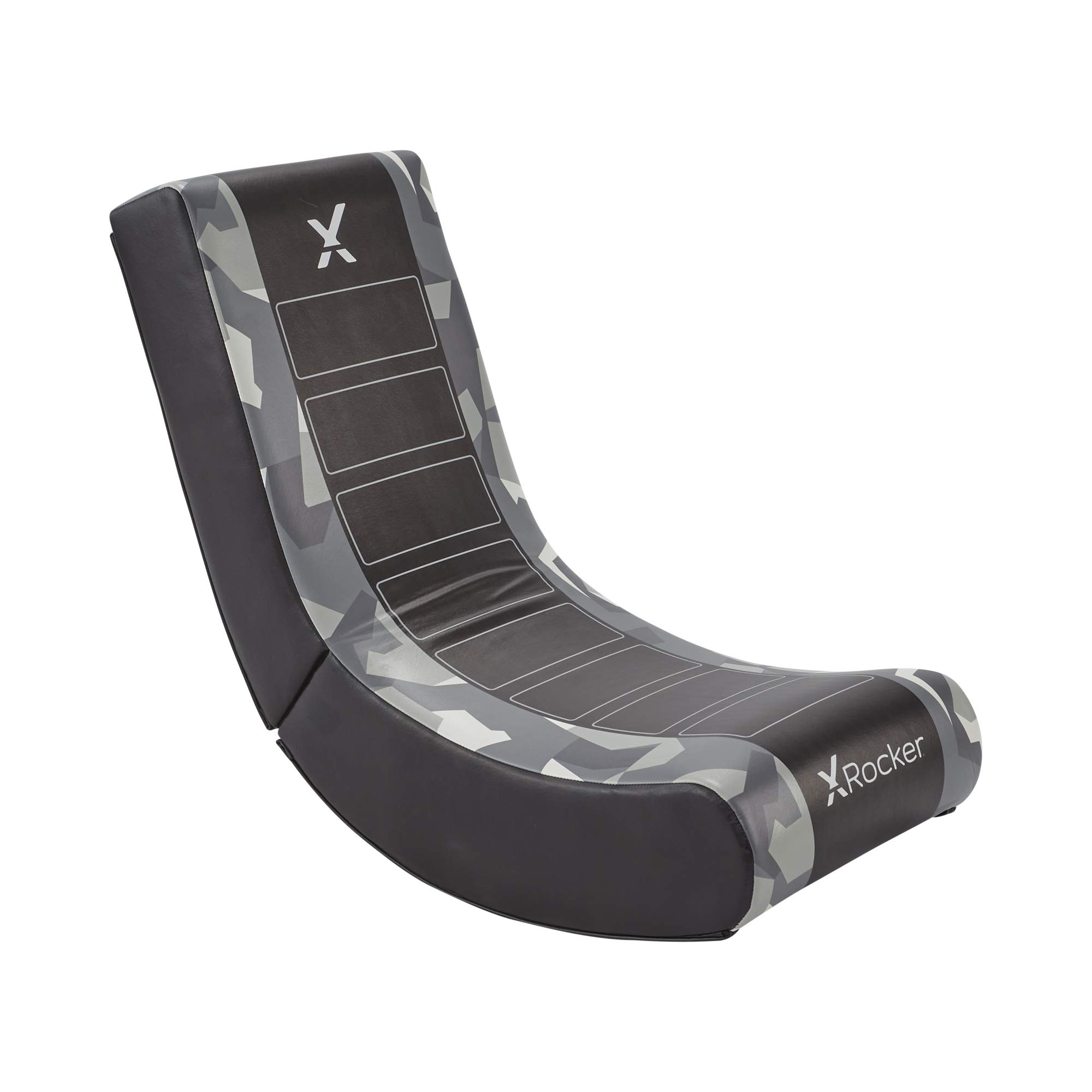 X-Rocker Video Rocker - Camo Grey