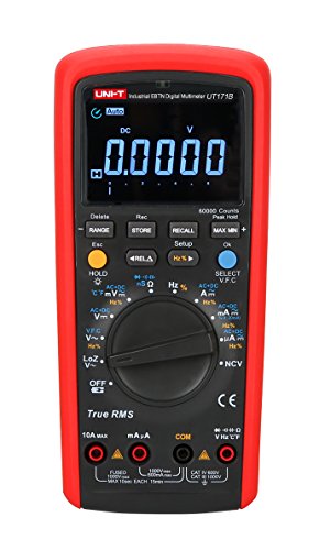 UNI-T UT171B Industrial True RMS Digital Multimeter Frequency10Hz~10MHz, AC/DC 1000V, AC/DC 10A, 60000 Display Count