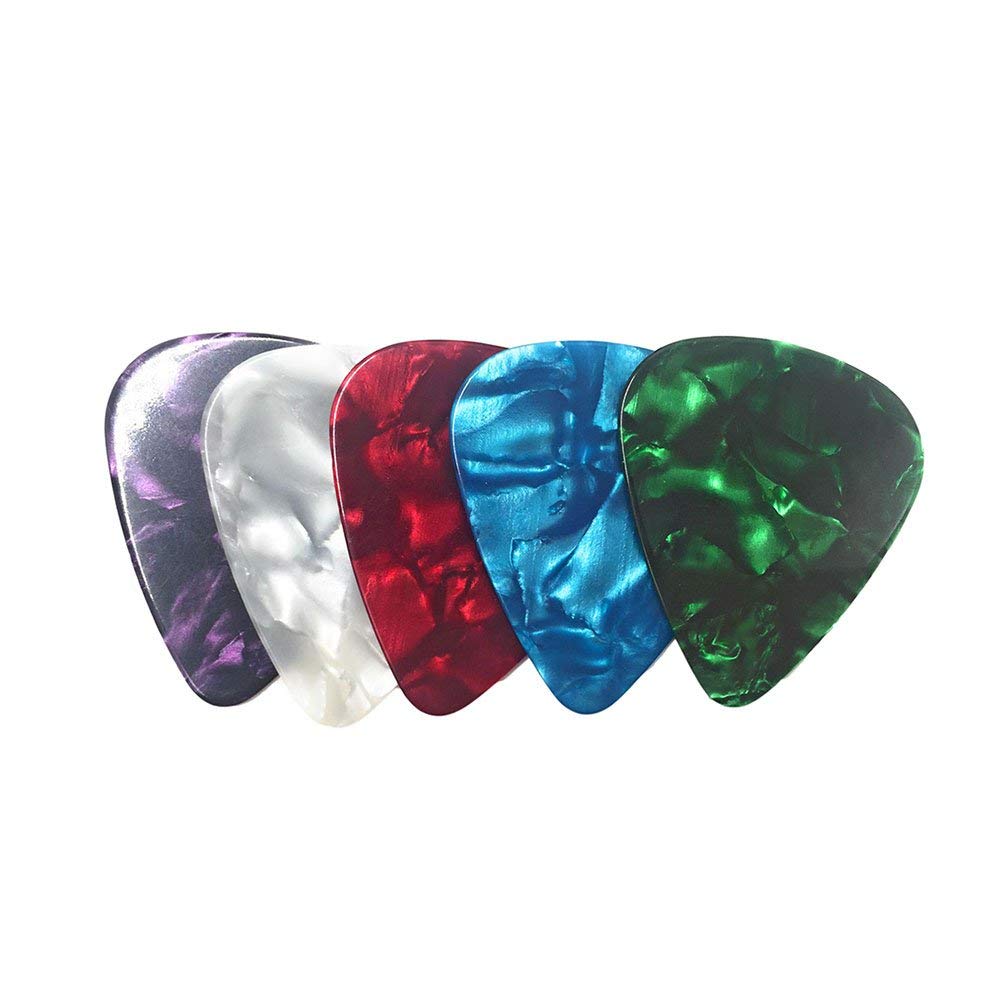 WINGO Guitar Capo for Acoustic and Electric Guitars with 5 Picks for Free, Red.