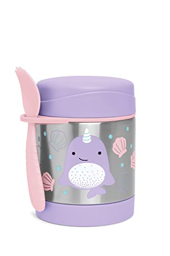 Skip Hop Insulated Baby Food Jar, Zoo, Narwhal