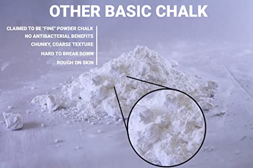 Primo Chalk - 6oz Loose Chalk - Skin Conditioning Performance Chalk for Maximum Grip - Weightlifting, Gymnastics/Cheer, Rock Climbing, Calisthenics